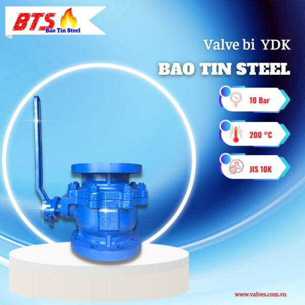 Van bi gang JIS 10K - YDK | Thép Bảo Tín